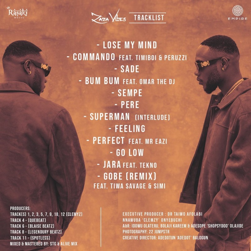 L.A.X – “ZaZa Vibes” Album Review – MusicwormCity